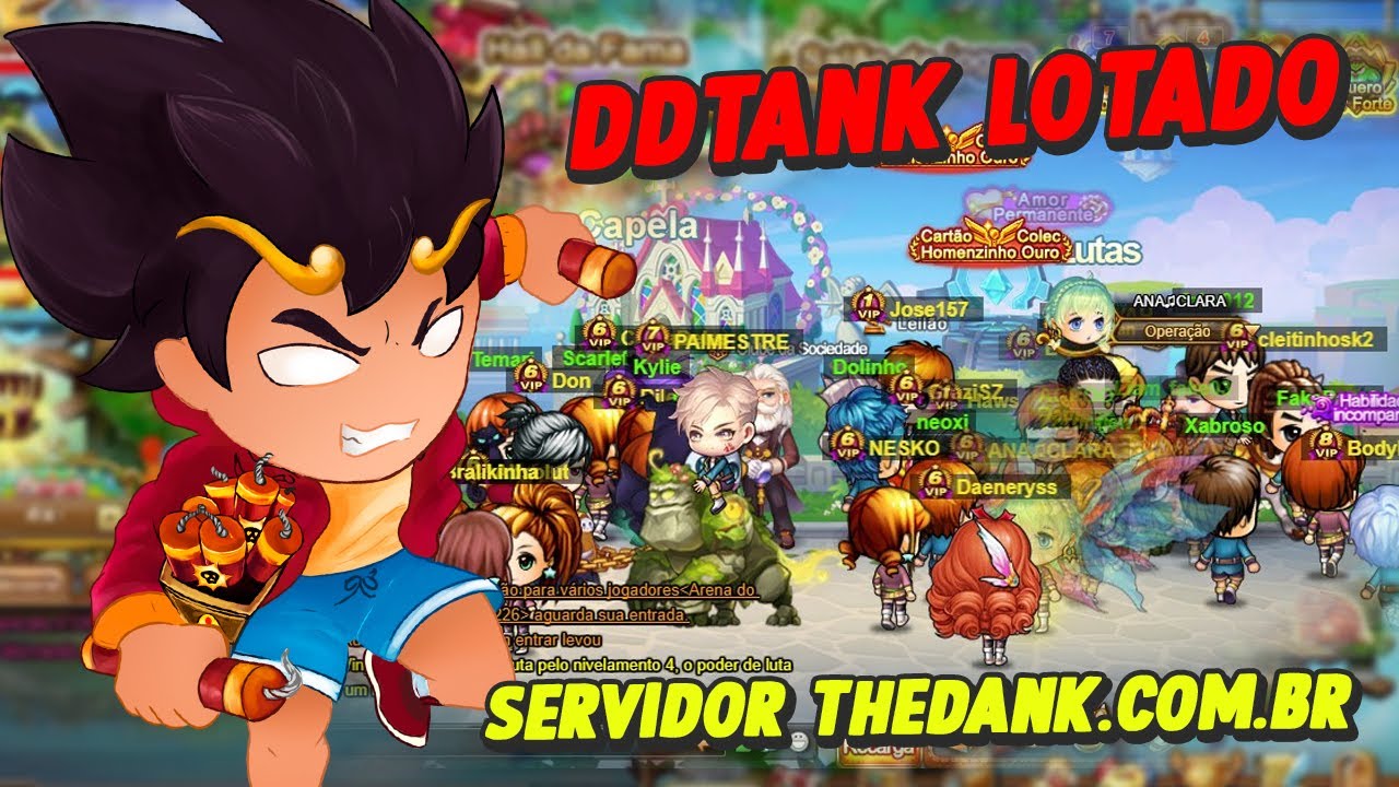 DDTANK PIRATA SERVIDOR LOTADO DE PLAYERS VÁRIOS EVENTOS PARA NOVATOS ...