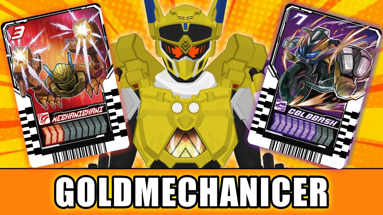 Kamen Rider Gotchard Gold Mechanicer Form Henshin Sound - Kamen Rider ...