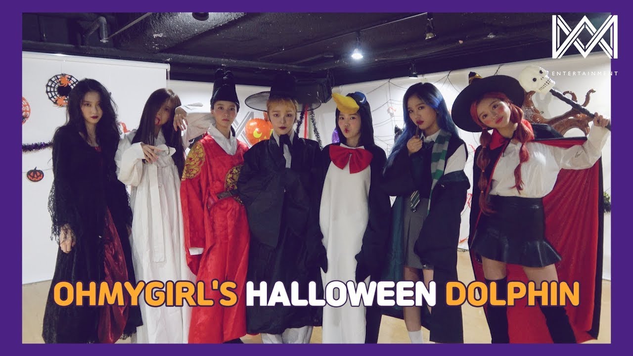 Oh My Girl(오마이걸) _ DOLPHIN (Halloween) | [Halloween Dance Ver] - YouTube
