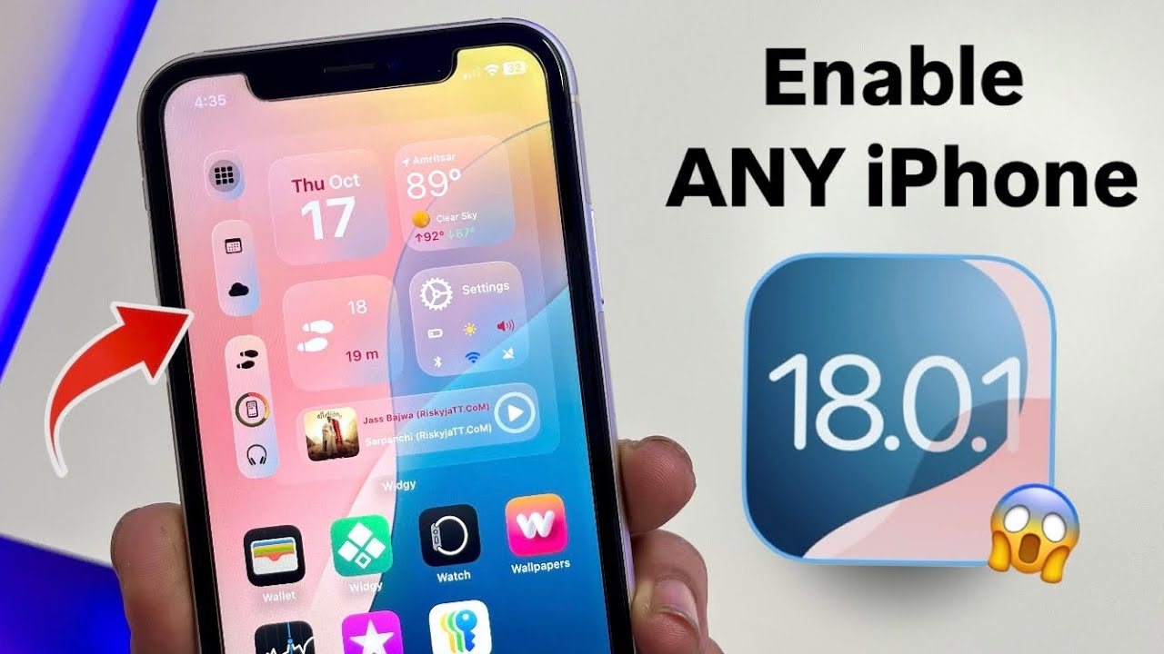 iOS 18.0.1 Top New Widgets - That will blow your mind 😎 - YouTube