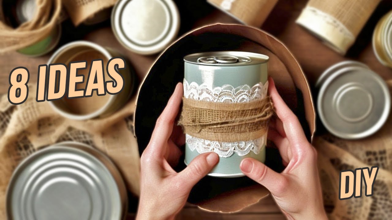 8 Awesome tin can decor ideas, ideas that will win your heart, tin can ...