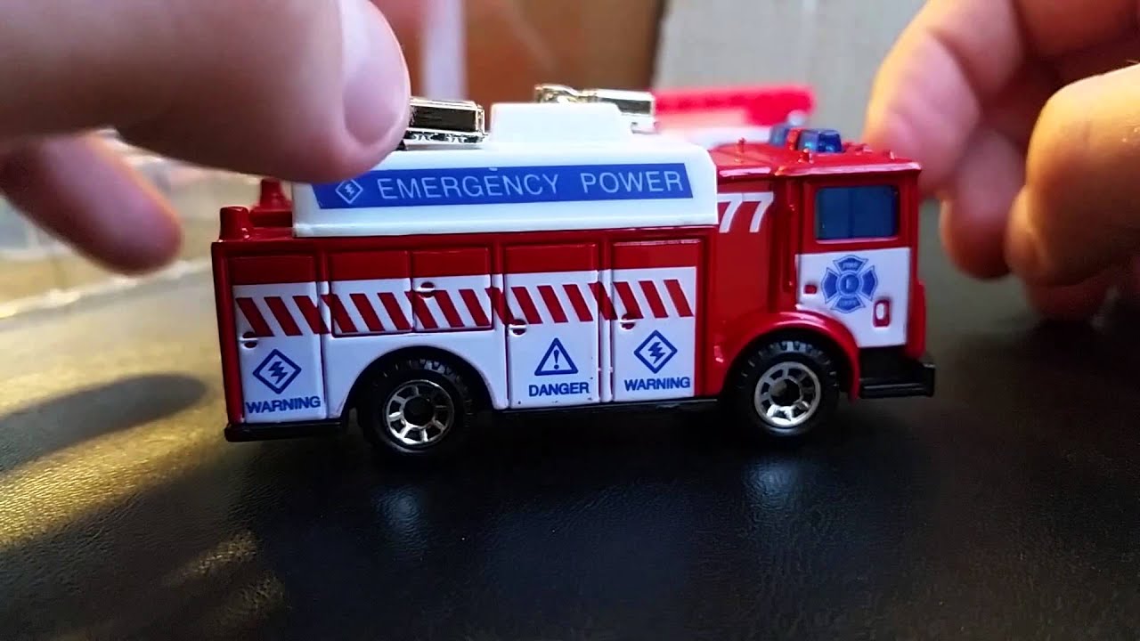 Matchbox Fire Five Pack 1998 - YouTube