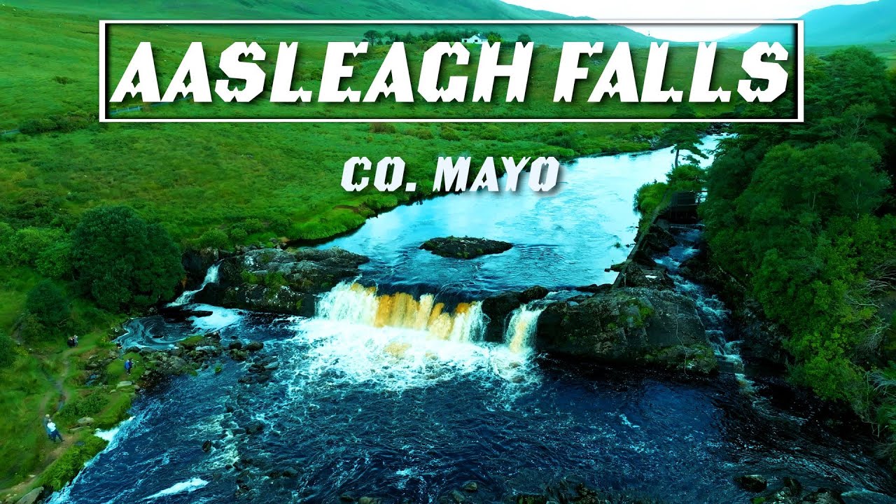 Aasleagh Falls | River Erriff | Co. Mayo | Ireland - Cinematic DJI ...