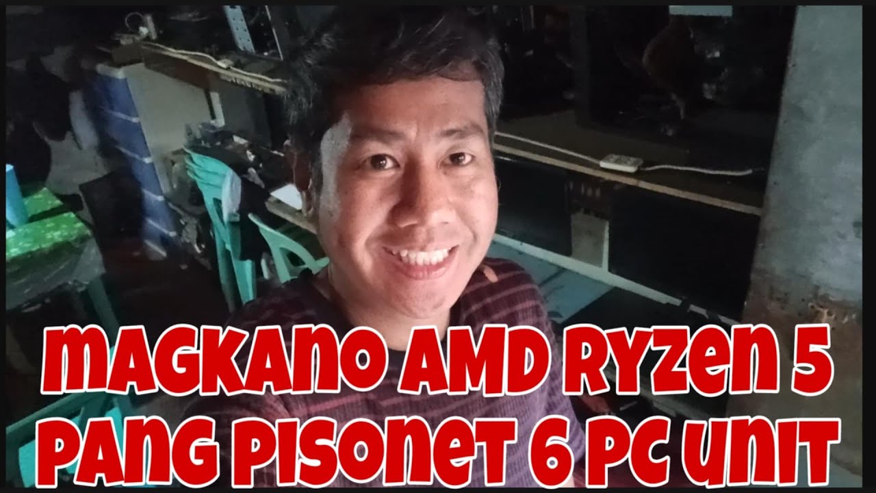 MAGKANO AMD RYZEN 5 PANG PISONET O COMPUTER SHOP 6 PC UNIT # ...