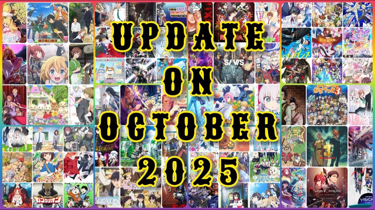 All Upcoming Anime & Movie ‖ October 2025 With Release Dates☠️ - YouTube