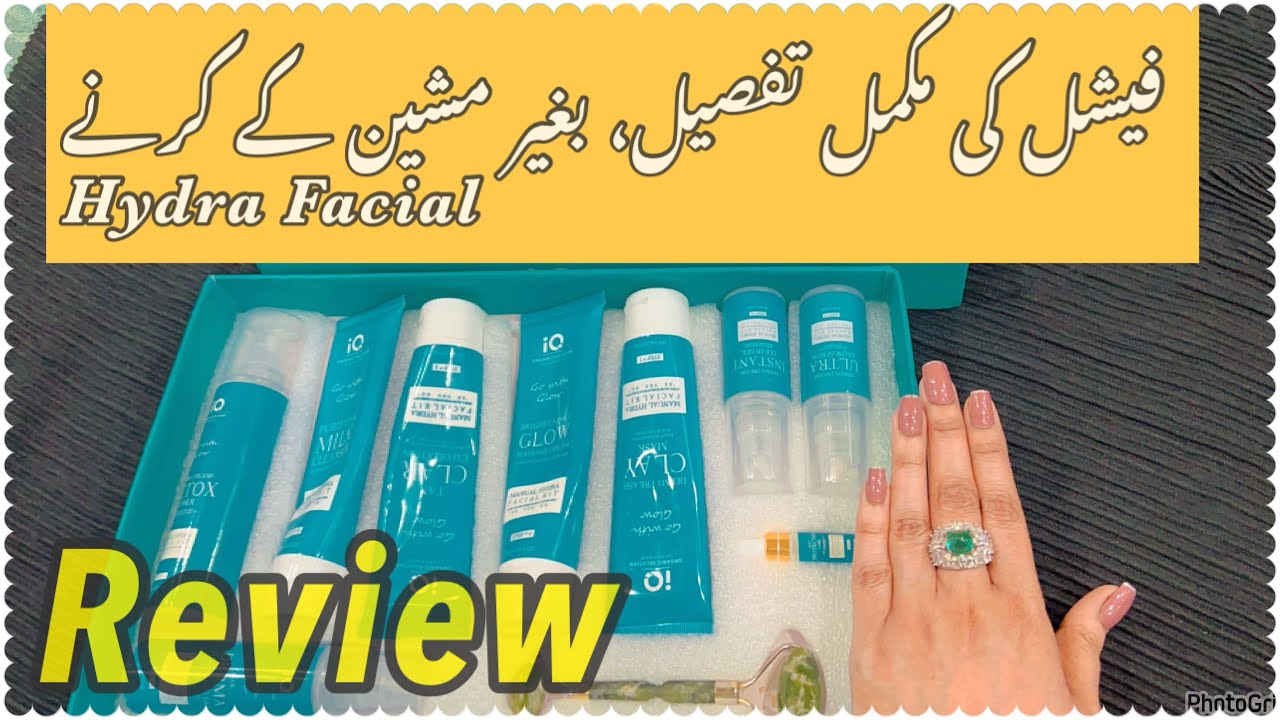 IQ organic solution hydra facial kit review/effective or not - YouTube
