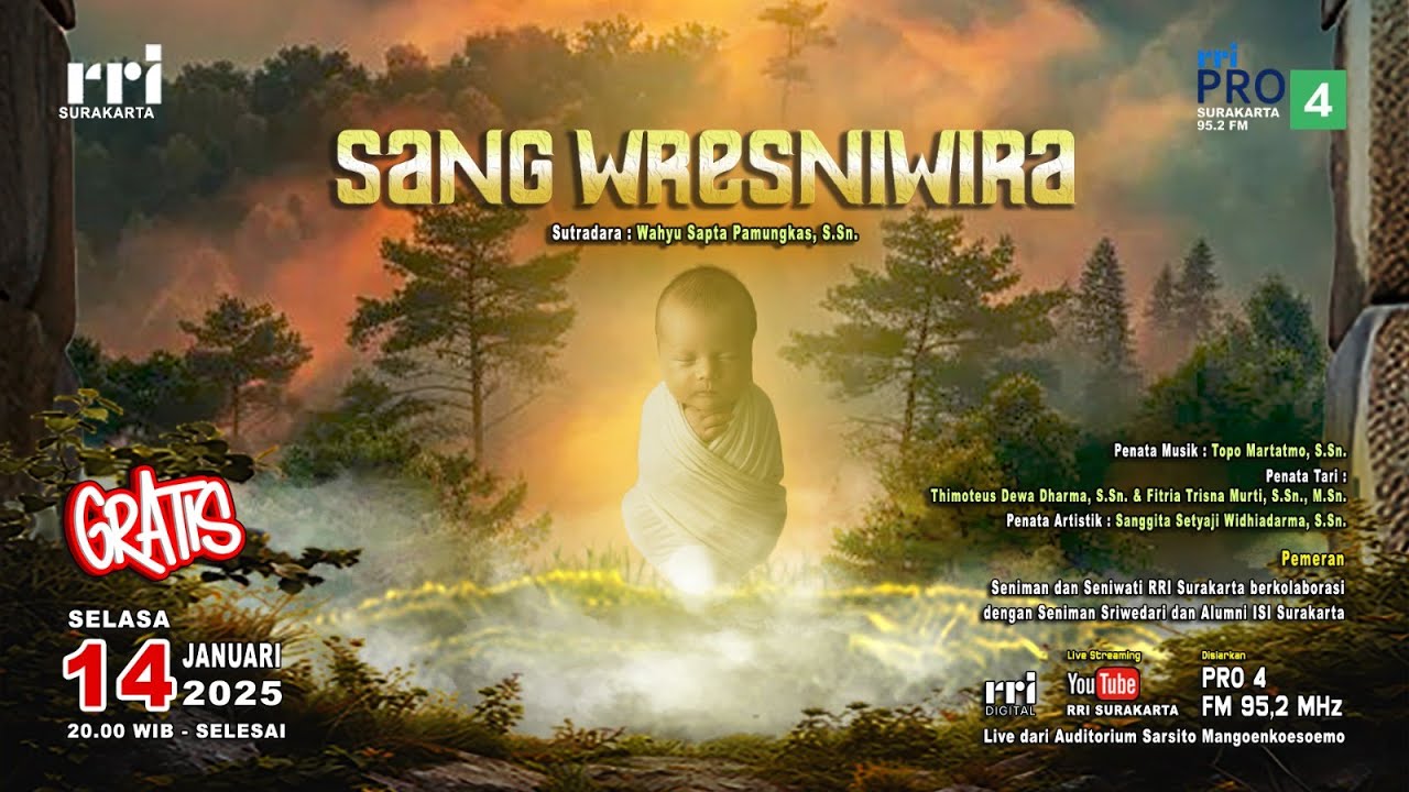 SANG WRESNIWIRA || Wayang Orang RRI Surakarta - YouTube