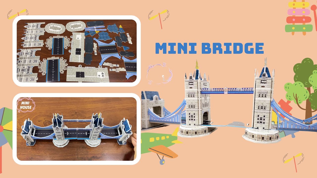 Assembling The Mini Bridge is Very Easy | How To Make Diy Mini Bridge ...