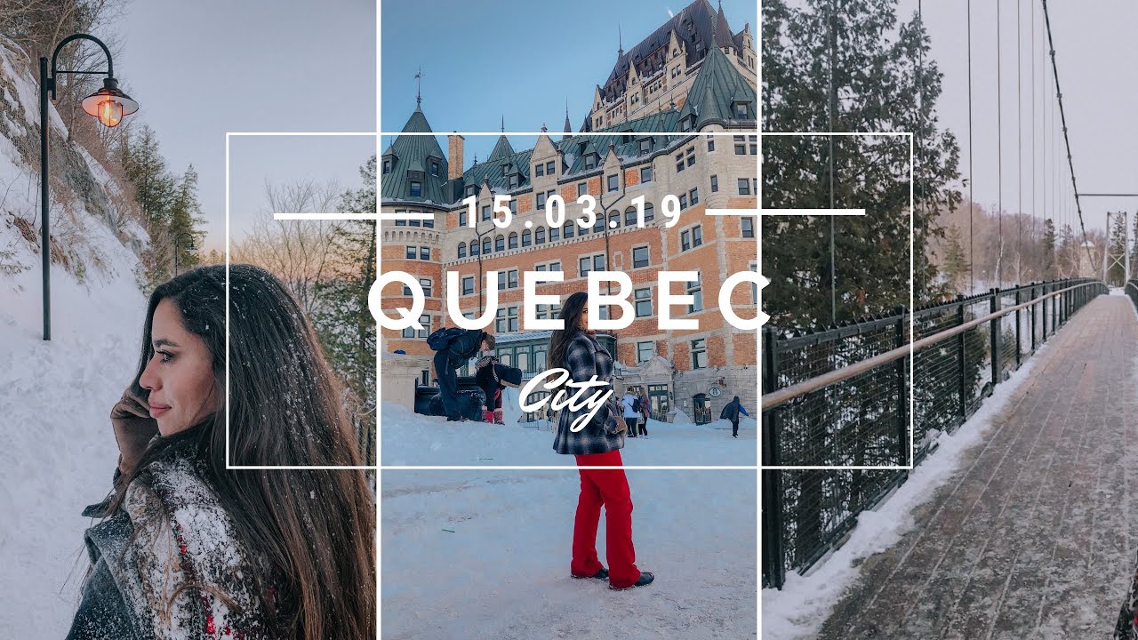Vlog Canada - primeiro dia em Quebec City - YouTube