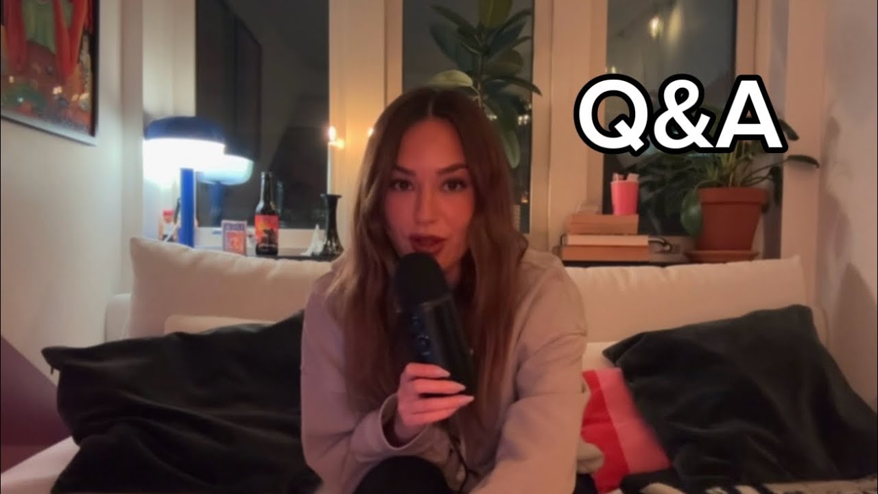 [ASMR] Whispered Q&A💚Answering your questions‼️ - YouTube