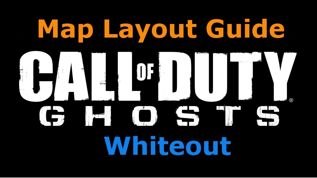 Call of Duty: Ghosts - Map Layout Guide | "Whiteout" - YouTube