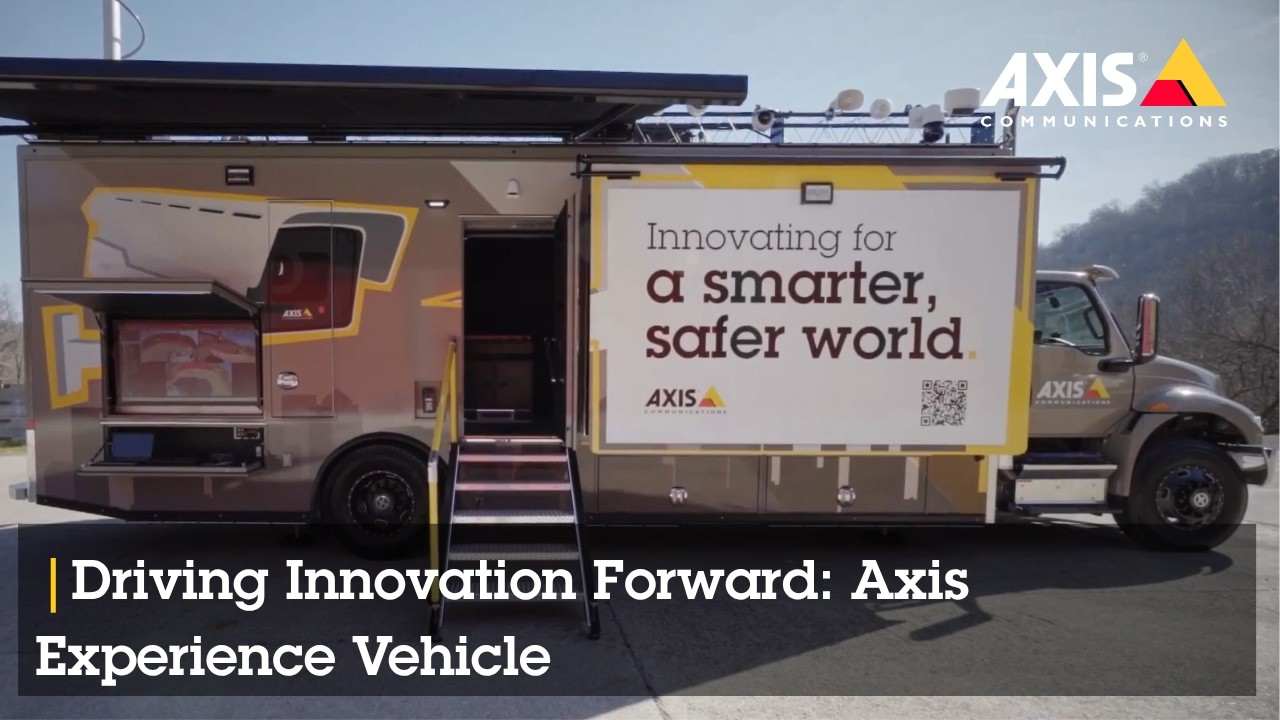 Driving innovation forward: Axis Experience Vehicle - YouTube