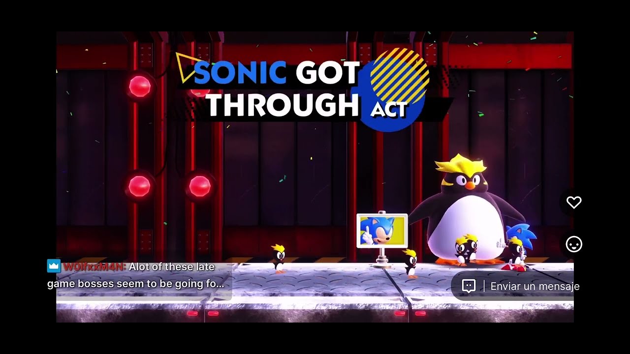 Sonic superstars (frozen base boss fight) - YouTube