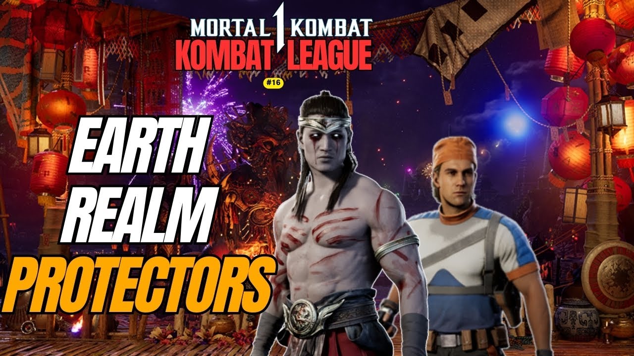 EARTHREALM PROTECTORS | Mortal Kombat 1 - Kombat League #16 - YouTube