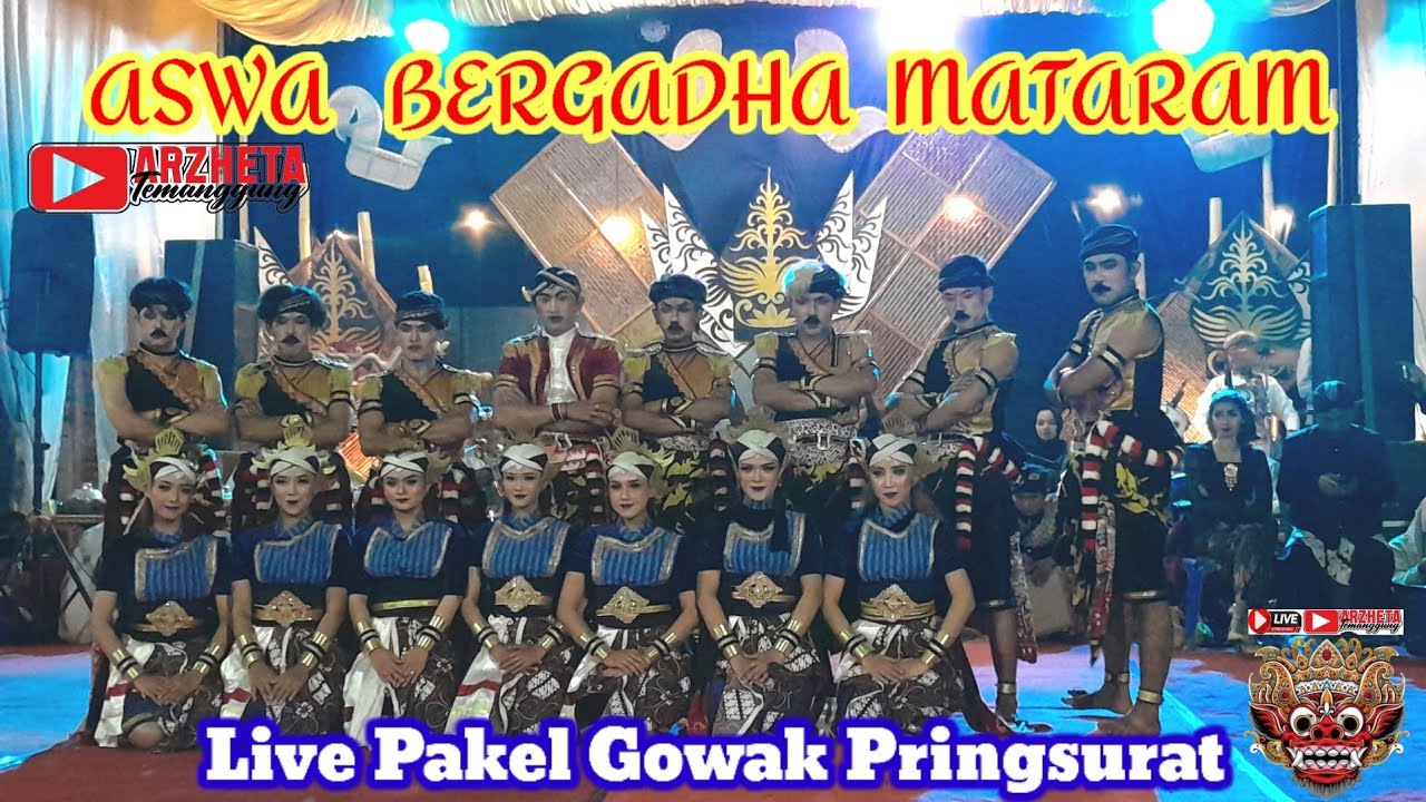 ABM ASWA BERGADHA MATARAM TEMANGGUNG TAMPIL JOSS LIVE PAKEL GOWAK ...