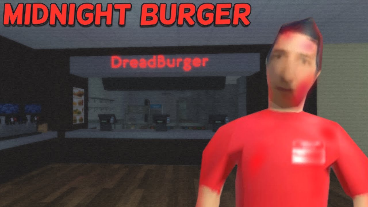 NIGHT AT A FAST FOOD RESTAURANT | Roblox Midnight Burger (Full ...