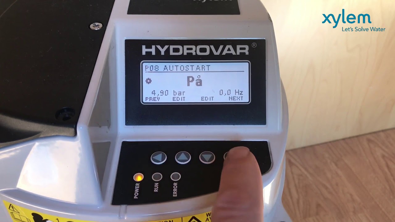 Enkel jusering av xylem hydrovar - YouTube