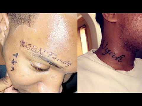 Tattoo Prank On Nyah | She Started Crying🥺 | - YouTube