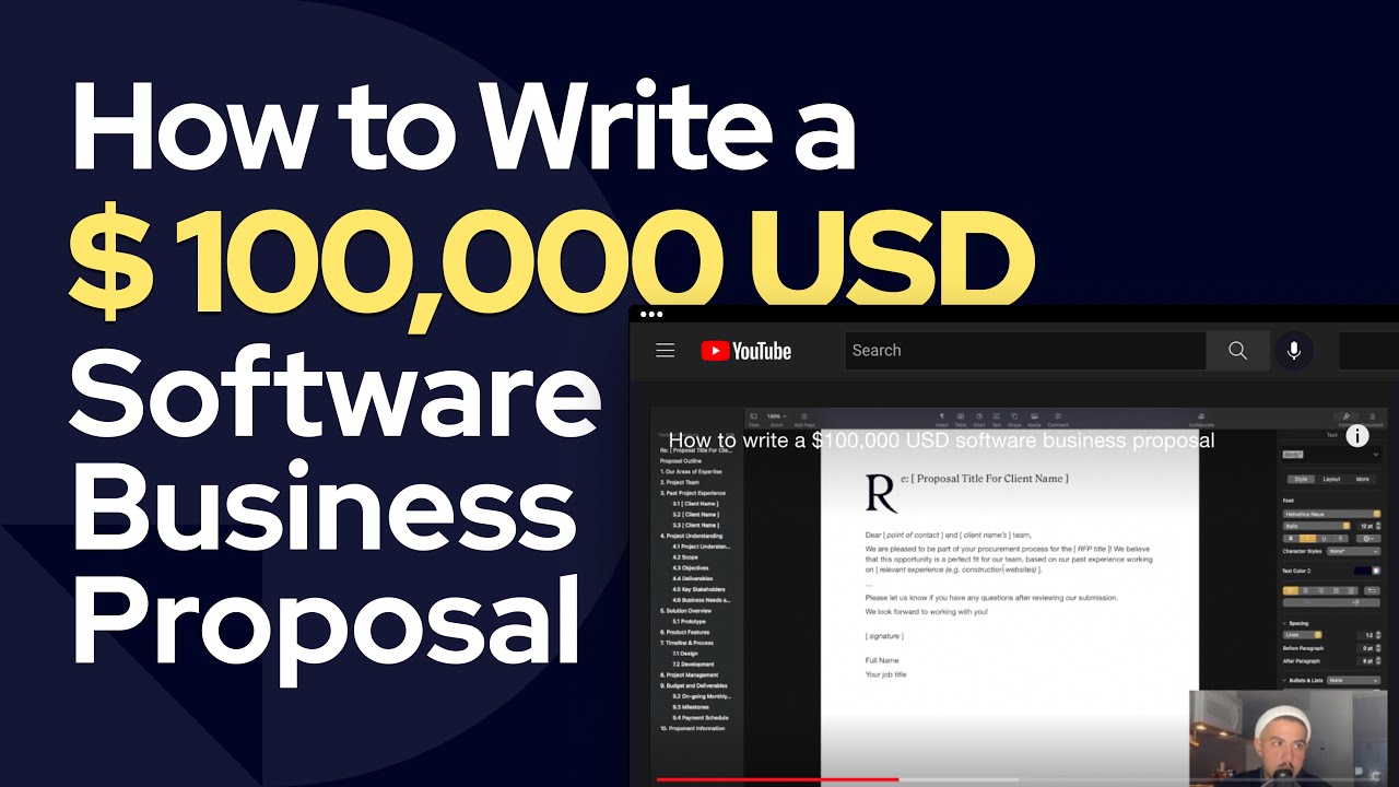 How To Write A 100 000 USD Software Business Proposal YouTube how-to-write-a-100-000-usd-software-business-proposal-youtube