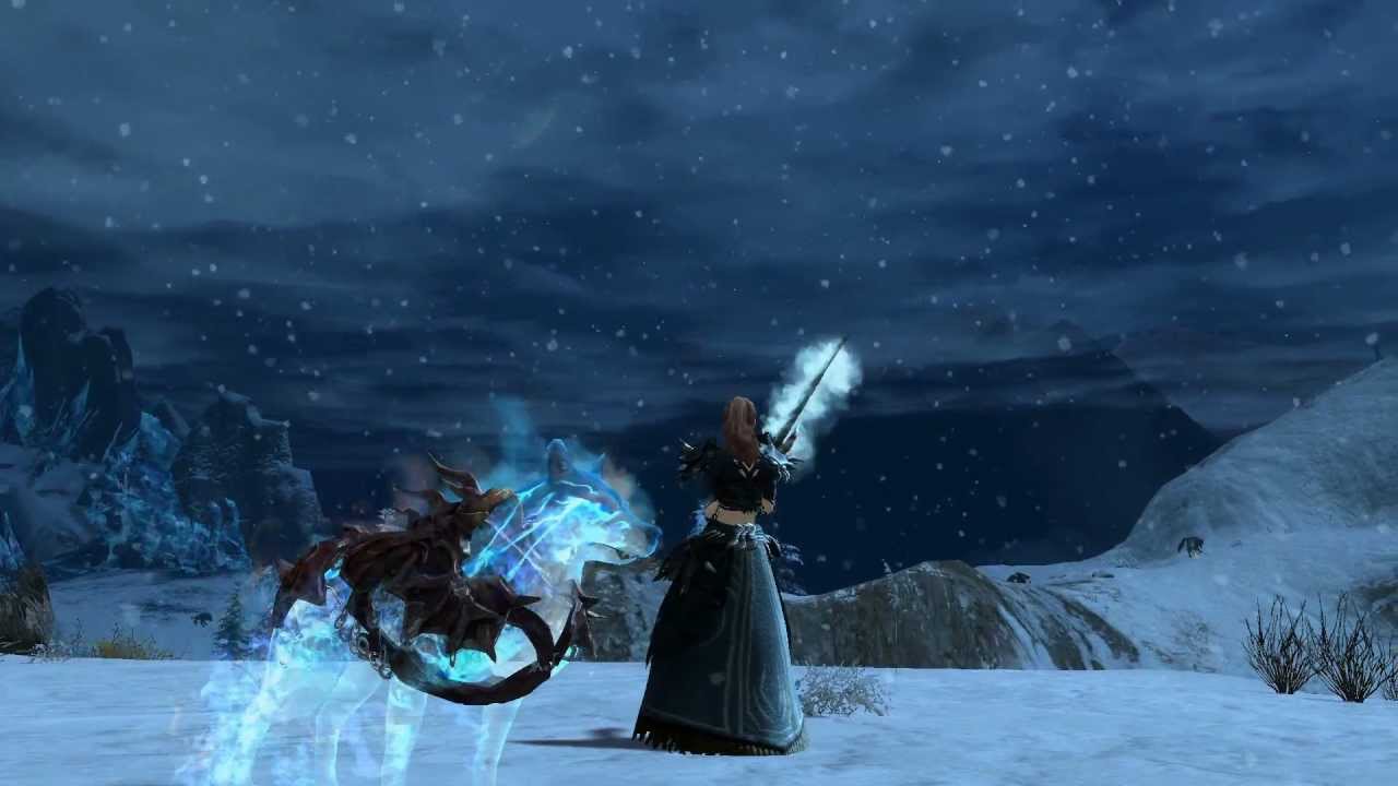 Guild Wars 2 - Elite Skill: Mistfire Wolf - YouTube