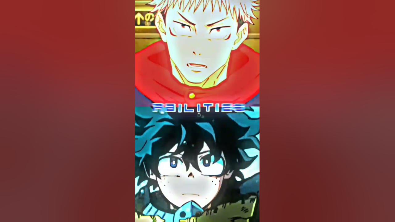 YUJI VS DEKU - YouTube