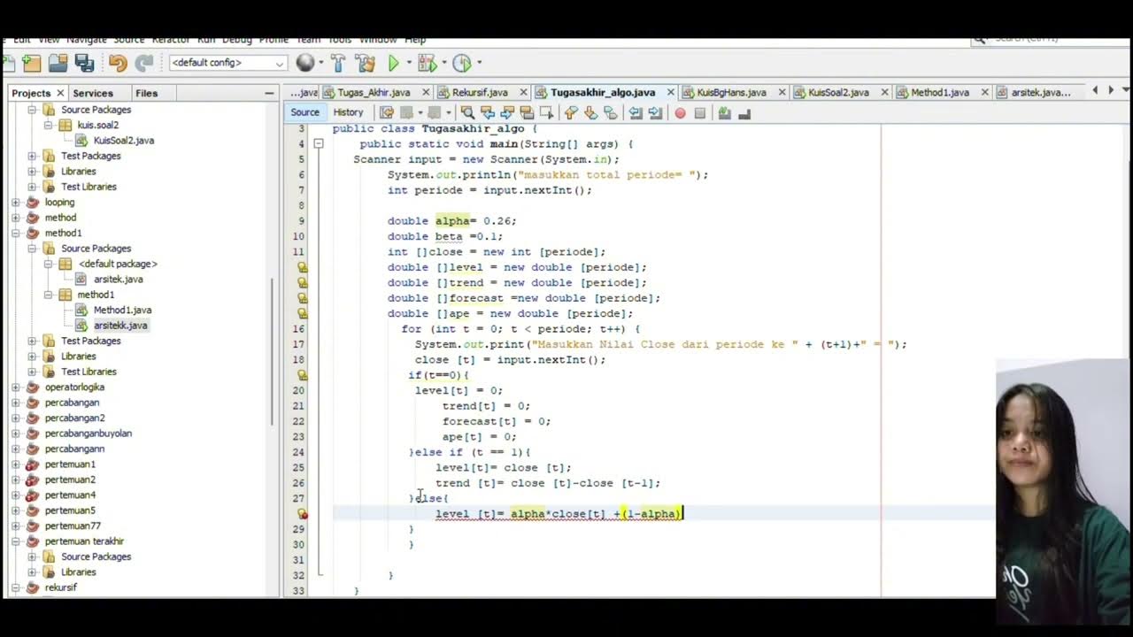 tugas akhir praktek algoritma kelompok 2. asleb @hans pardede - YouTube