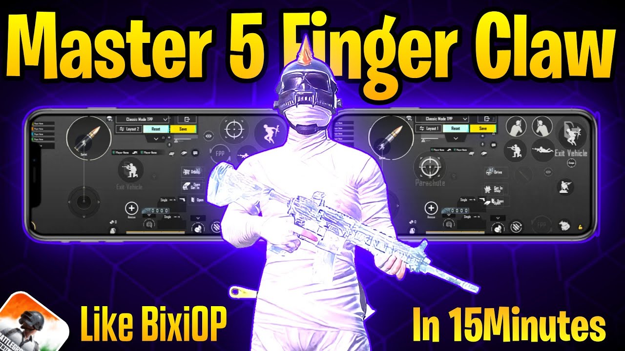 Best 5 Finger Control Settings for BGMI | Master Your 5 Finger Control ...
