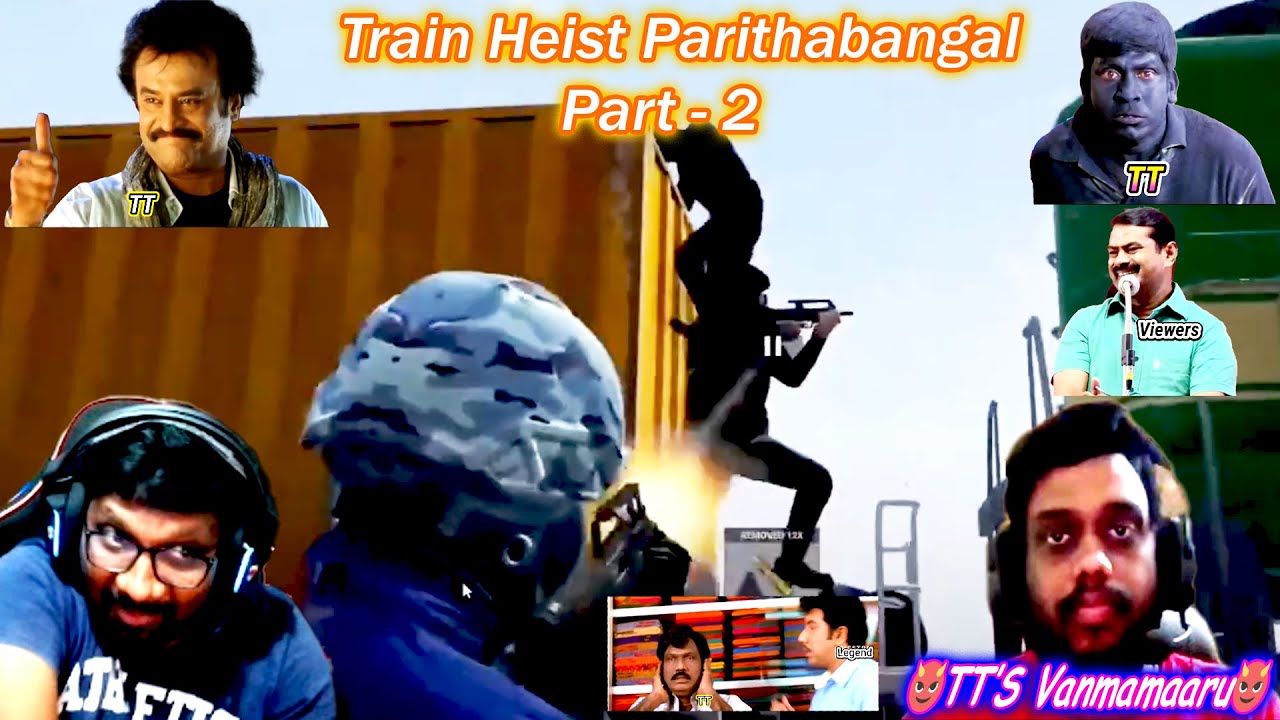 Eating Bullets | Train Heist Sothanaigal Part - 2 | @gtatamilroleplay ...
