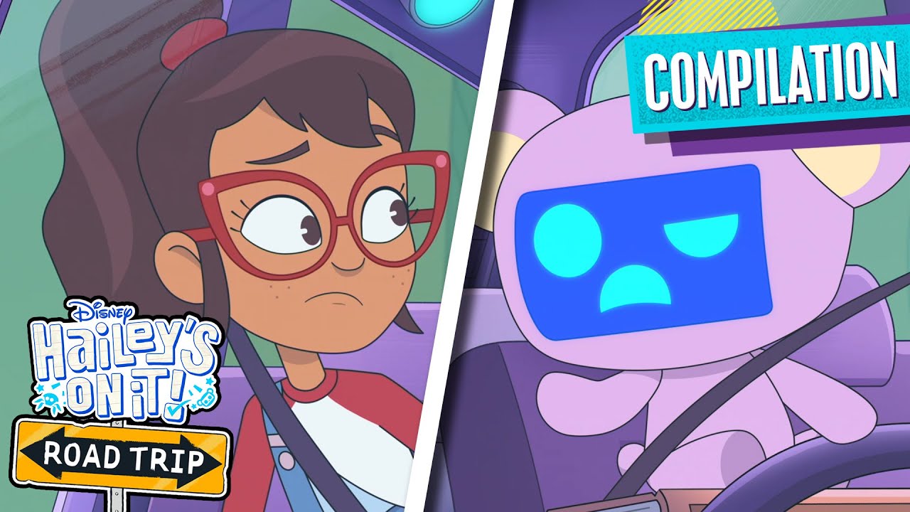 Every Hailey's On It: Road Trip | Compilation | @disneychannel - YouTube