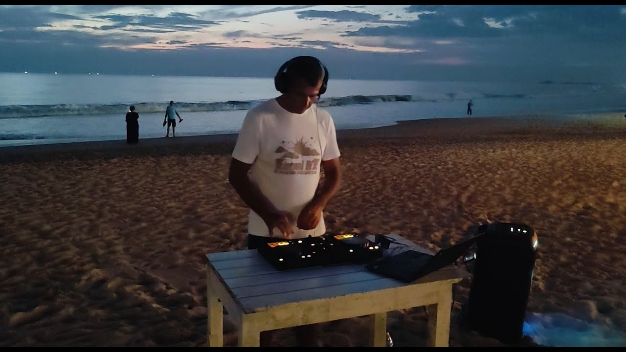 Melodic Techno 22 Sunset beach mix by DJ Sorokin Hikkaduwa Sri Lanka 01 ...