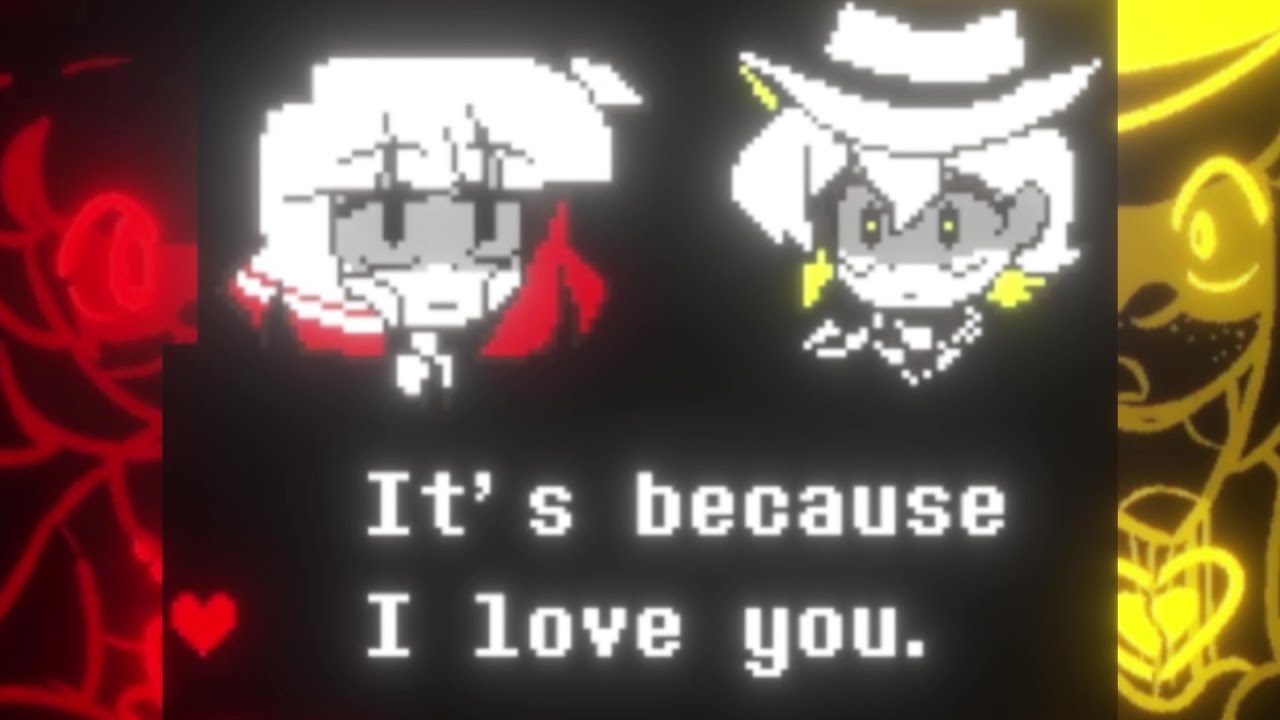 BECAUSE I L.O.V.E YOU - Undertale Red and Yellow Genocide Twisted ...