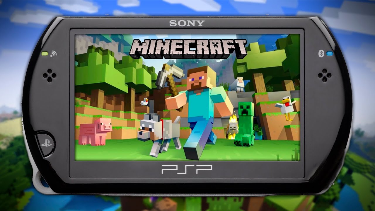 ¡Minecraft para PSP! - YouTube