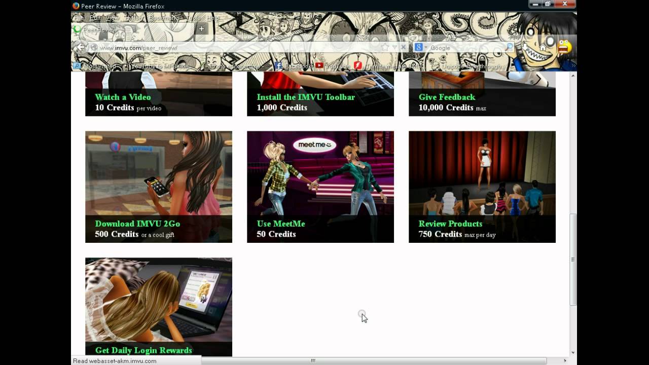 Credite Peer Review IMVU YouTube credite-peer-review-imvu-youtube