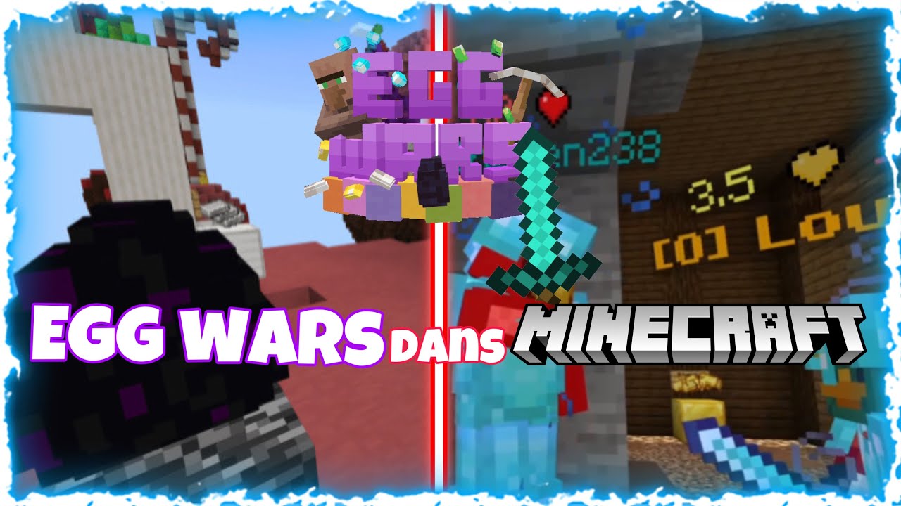 Egg Wars dans minecraft avec louka🤩(la vidéo était pas prévu🤣) - YouTube