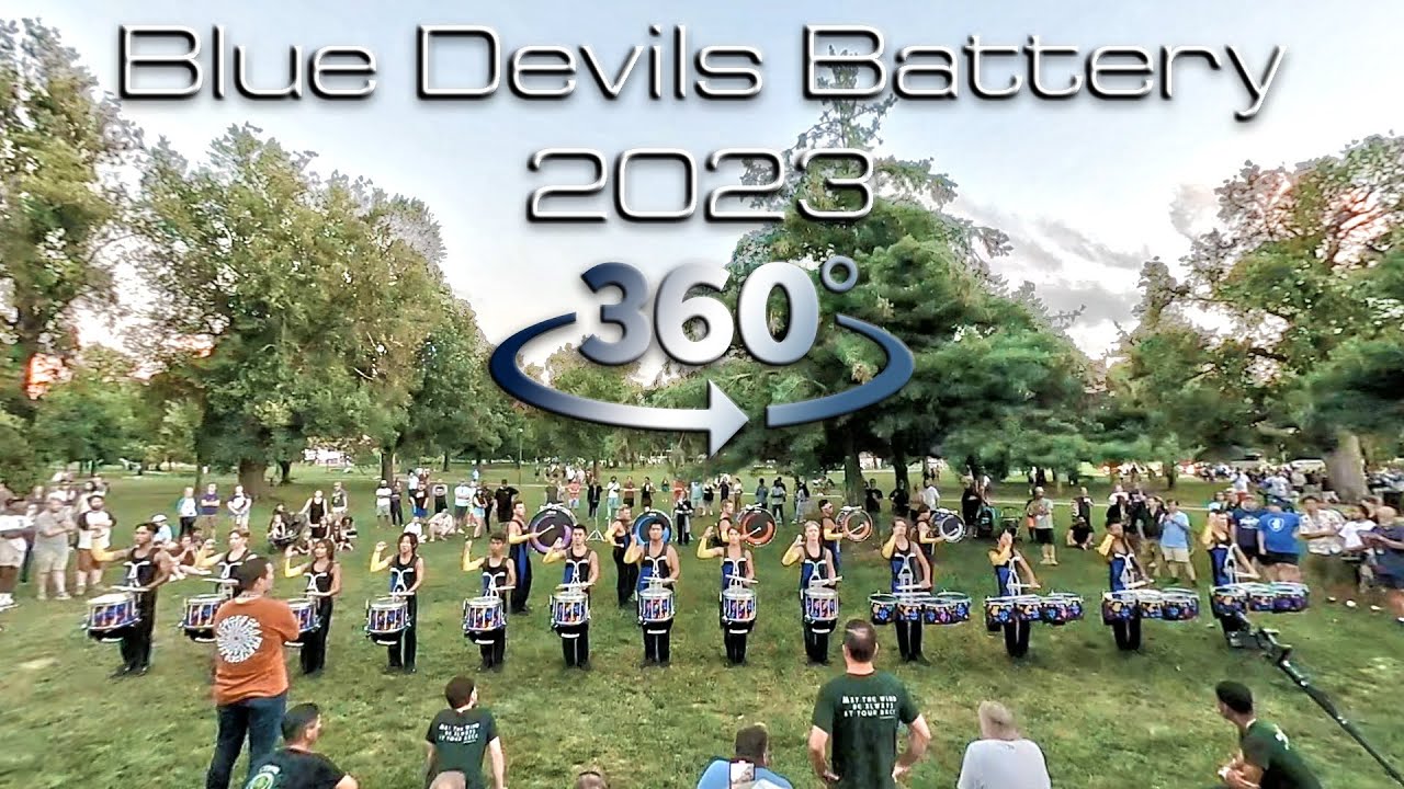 2023 Blue Devils Battery - In the 'lot (A VR Experience) - YouTube