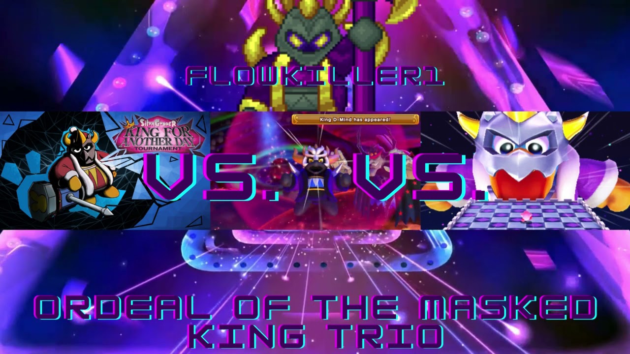 Kirby Triple Mix: Ordeal of the Masked King Trio - YouTube