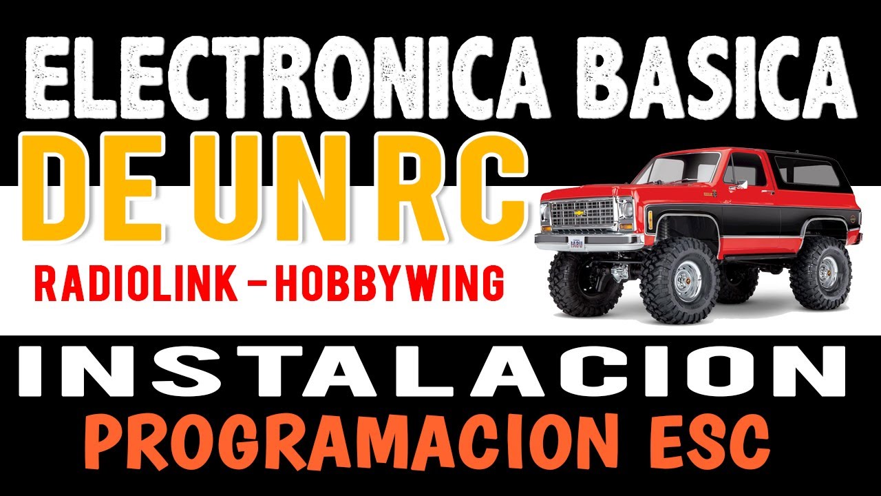*ELECTRONICA BASICA DE UN RC* BASIC ELECTRONICS Of a RC. Installation ...