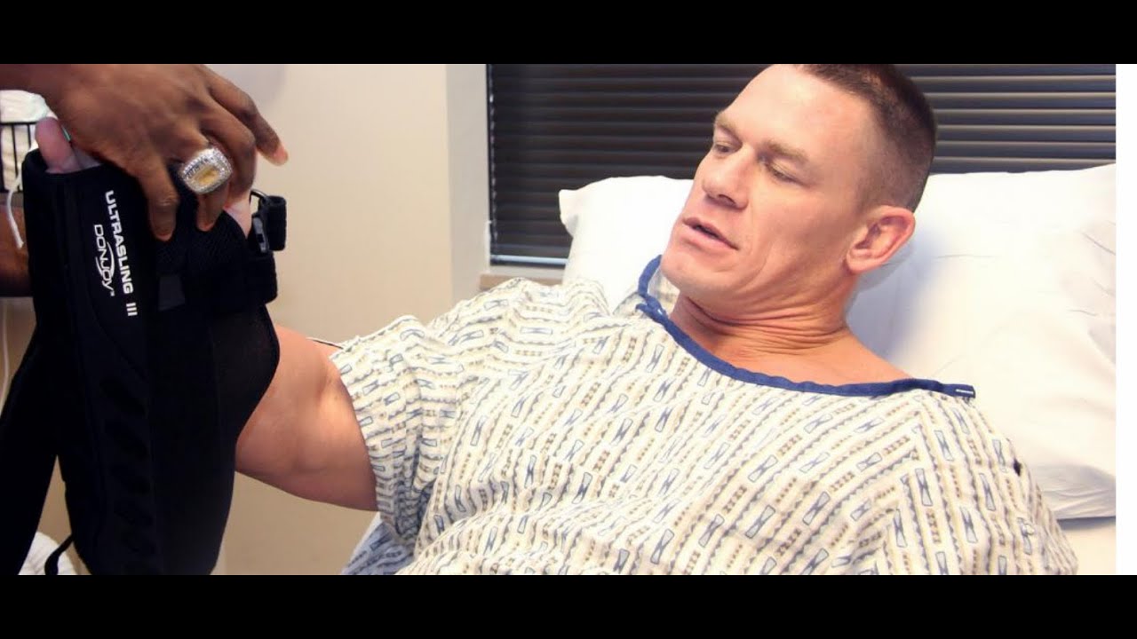 COMPLETE FULL WWE 2016 DETAILS ON WWE's JOHN CENA SHOULDER SURGERY ...