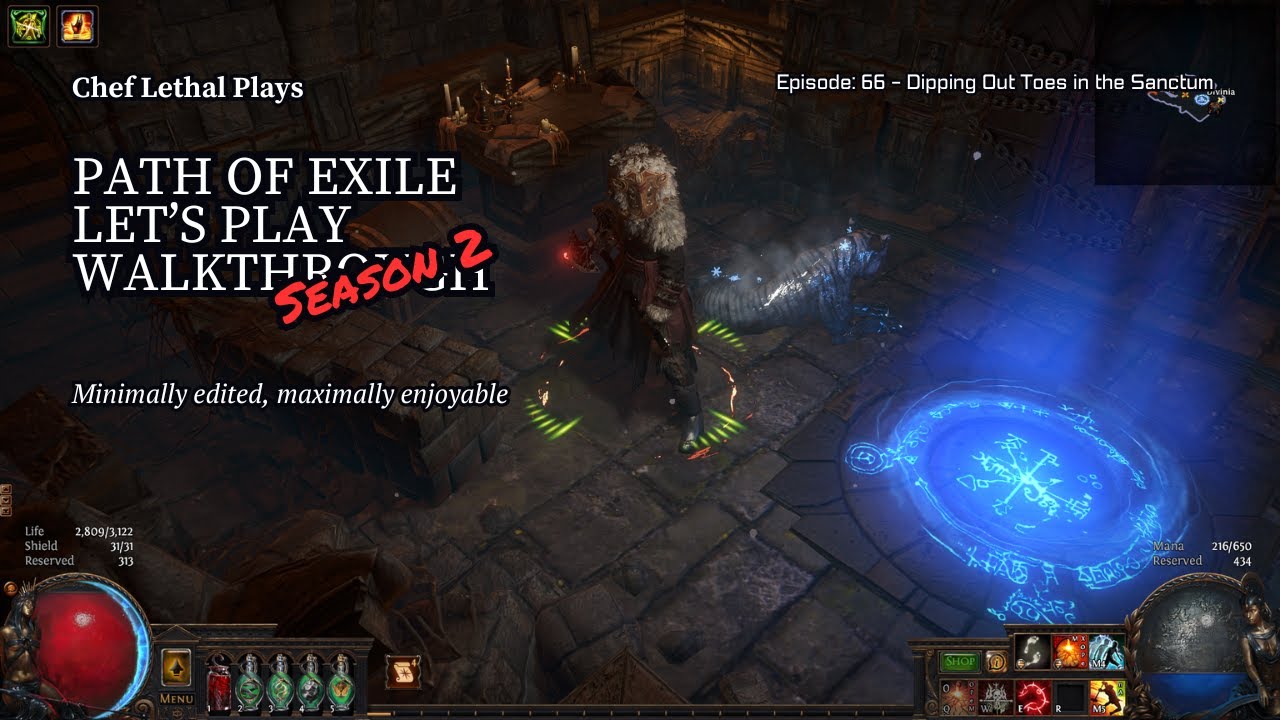 Path of Exile Slow Walkthrough: Season 2 Episode 66 - Dipping Our Toes ...