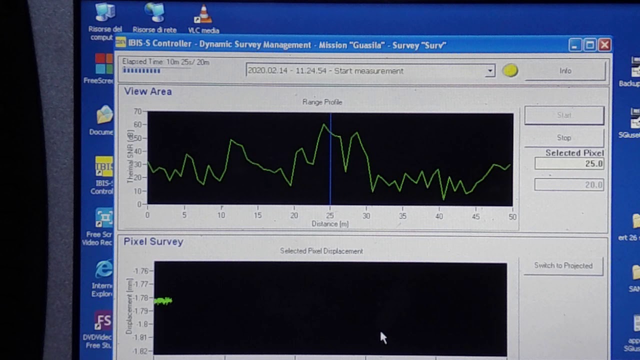Real time vibration monitoring by IBIS interferometric radar - YouTube