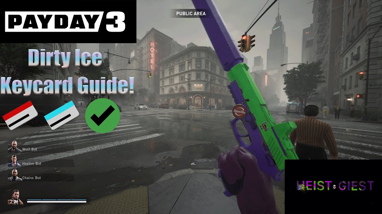 Payday 3 Dirty Ice Definitive Keycard Guide *How To Use Them* - YouTube