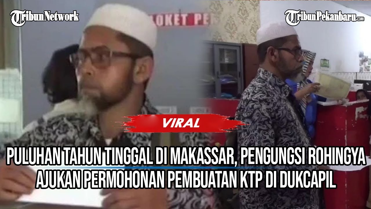 Keluarga Pengungsi Rohingya Mau Bikin KTP, Ngaku 23 Tahun Tinggal di ...