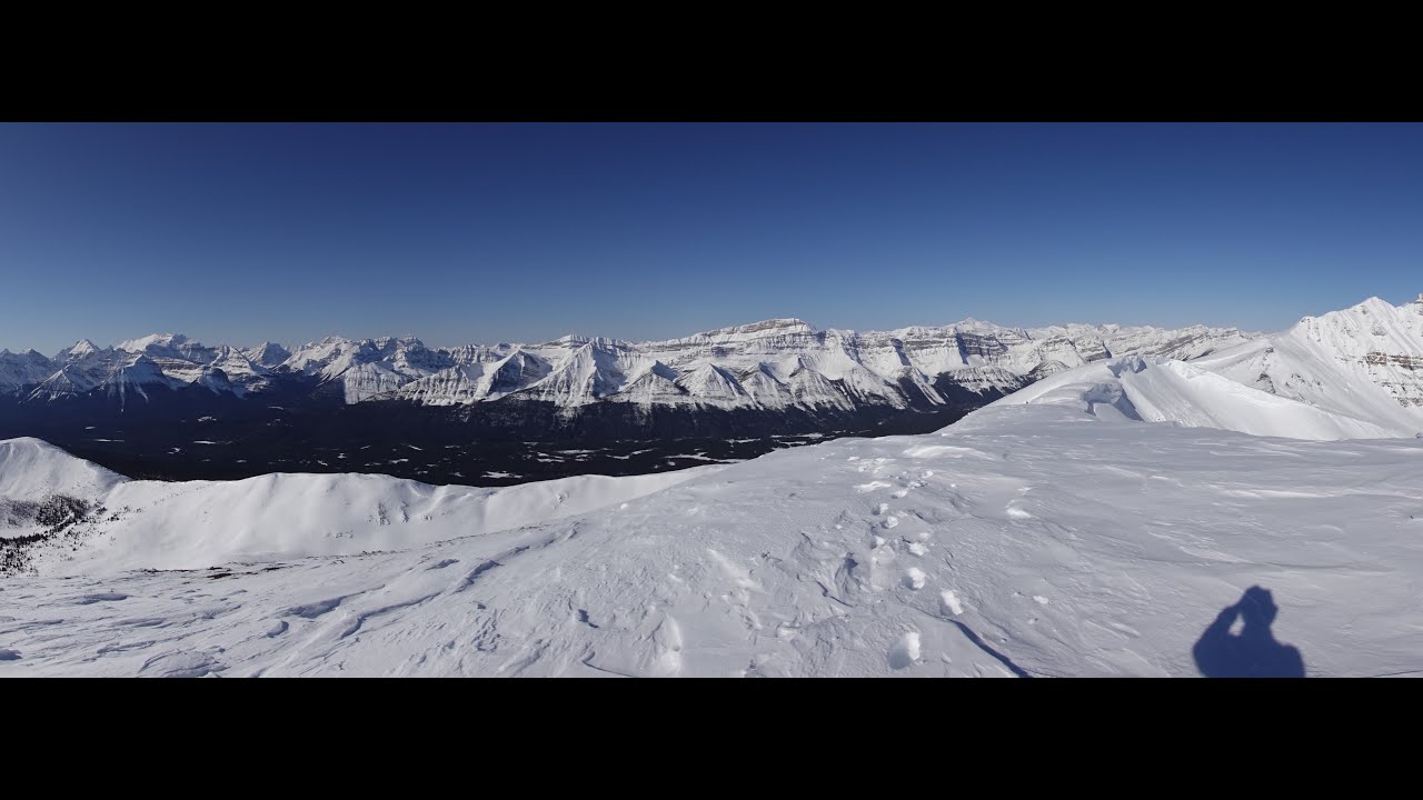 Mount Hector South Ridge - Mar 16, 2020 - Banff National Park, Alberta ...
