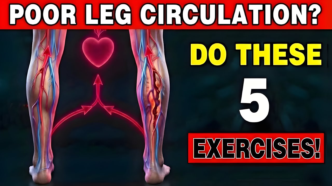 Over 50? Do These 5 Exercises for Poor Leg Circulation | Senior ...