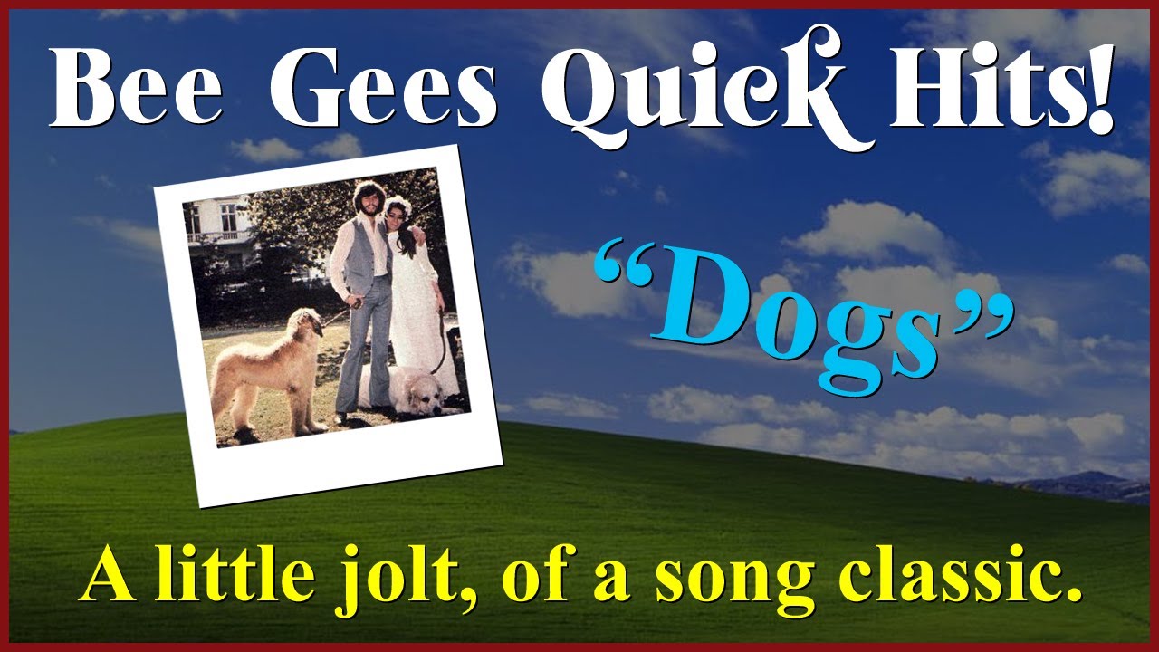 Bee Gees Quick Hits! “Dogs” A little jolt, of this song classic. - YouTube