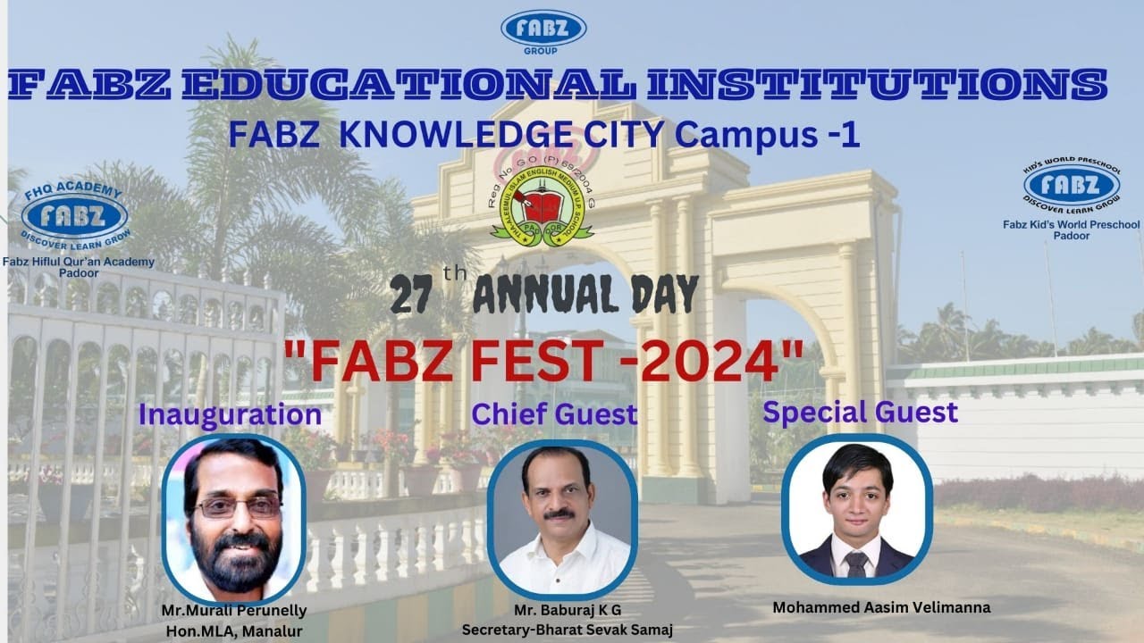FABZ EDUCATIONAL INSTITUTION | FABZ FEST 2024 | TIES PADOOR | 9TH ...