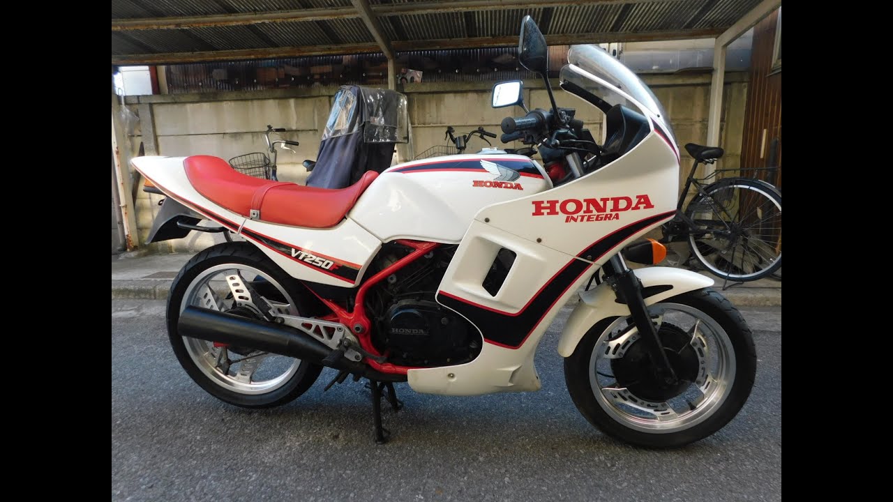 ホンダ VT250F インテグラ MC08 - YouTube
