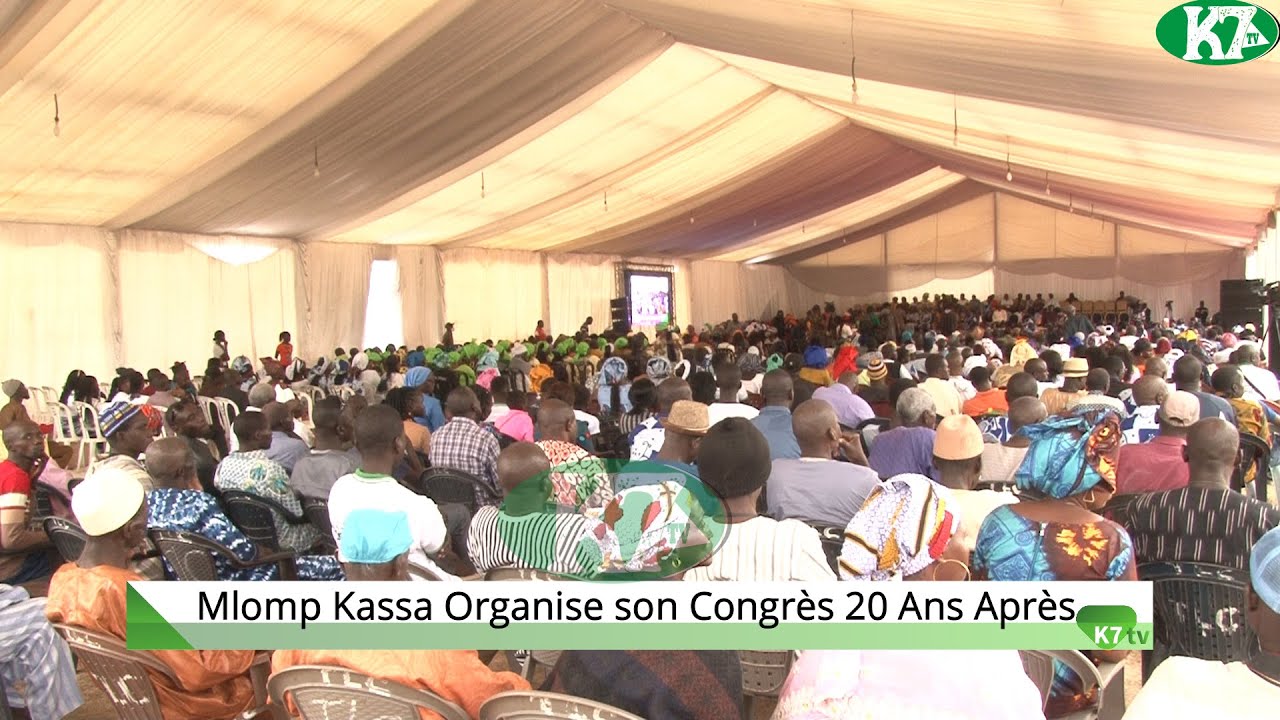 Casamance: Mlomp Kassa Organise son Congrès 20 ans après - YouTube