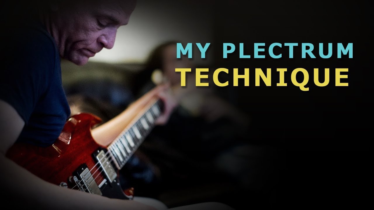 My Plectrum Technique - YouTube
