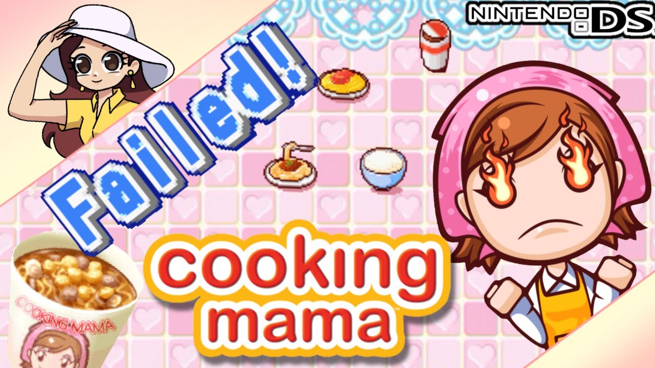 MAMA IM SORRY! - Cooking Mama DS - YouTube